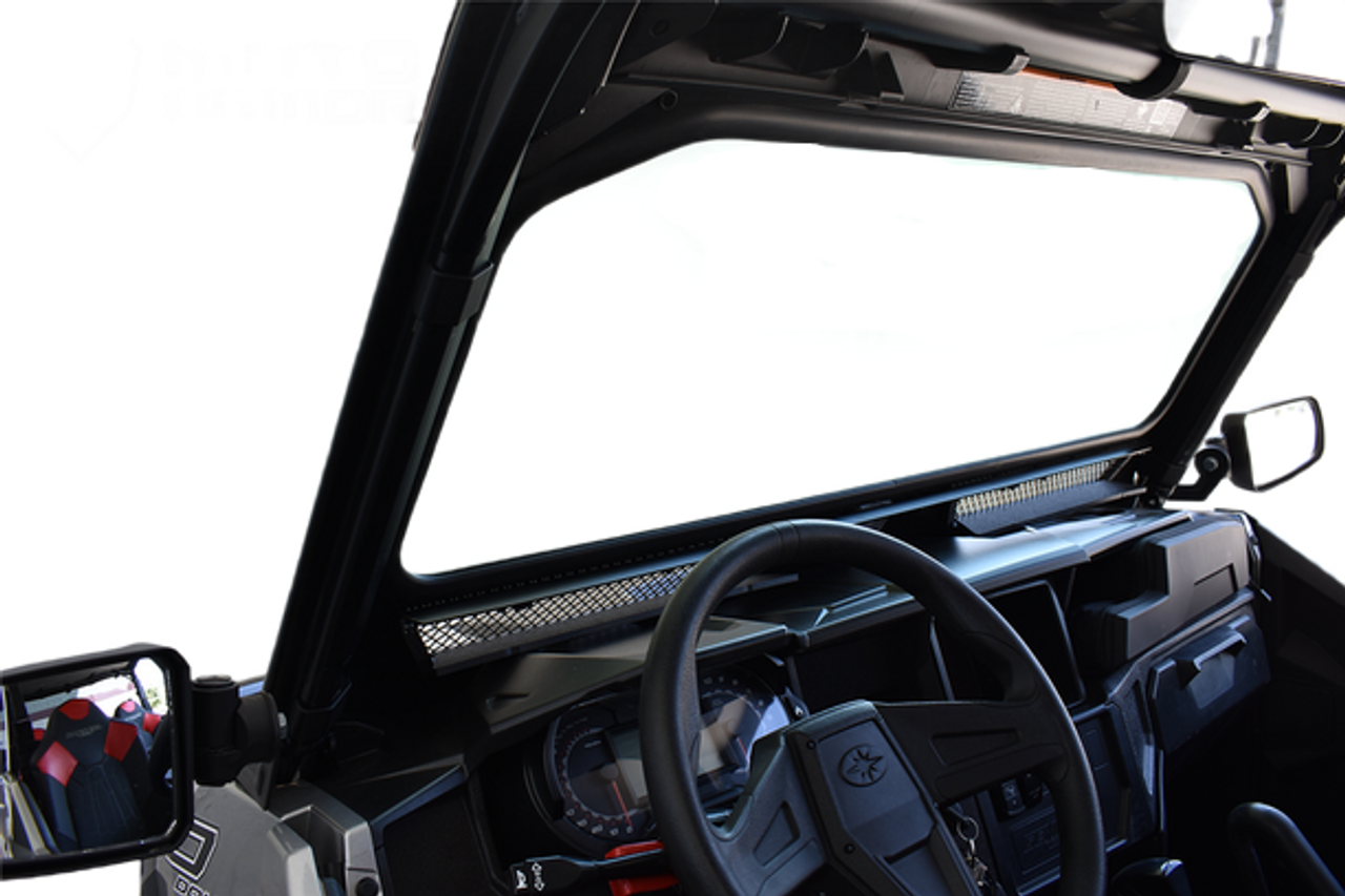 Polaris General Vented Full Glass Windshield By Moto Armor Ma Gen Ws