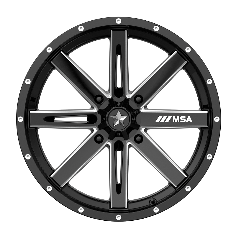 Polaris General M41 Boxer Wheels by MSA - M41-047-XX-epg