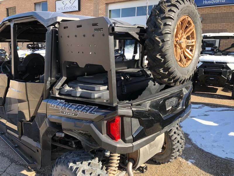 Polaris General Rear Utility Rack by Side by Customs - Rear-Utility-Rack