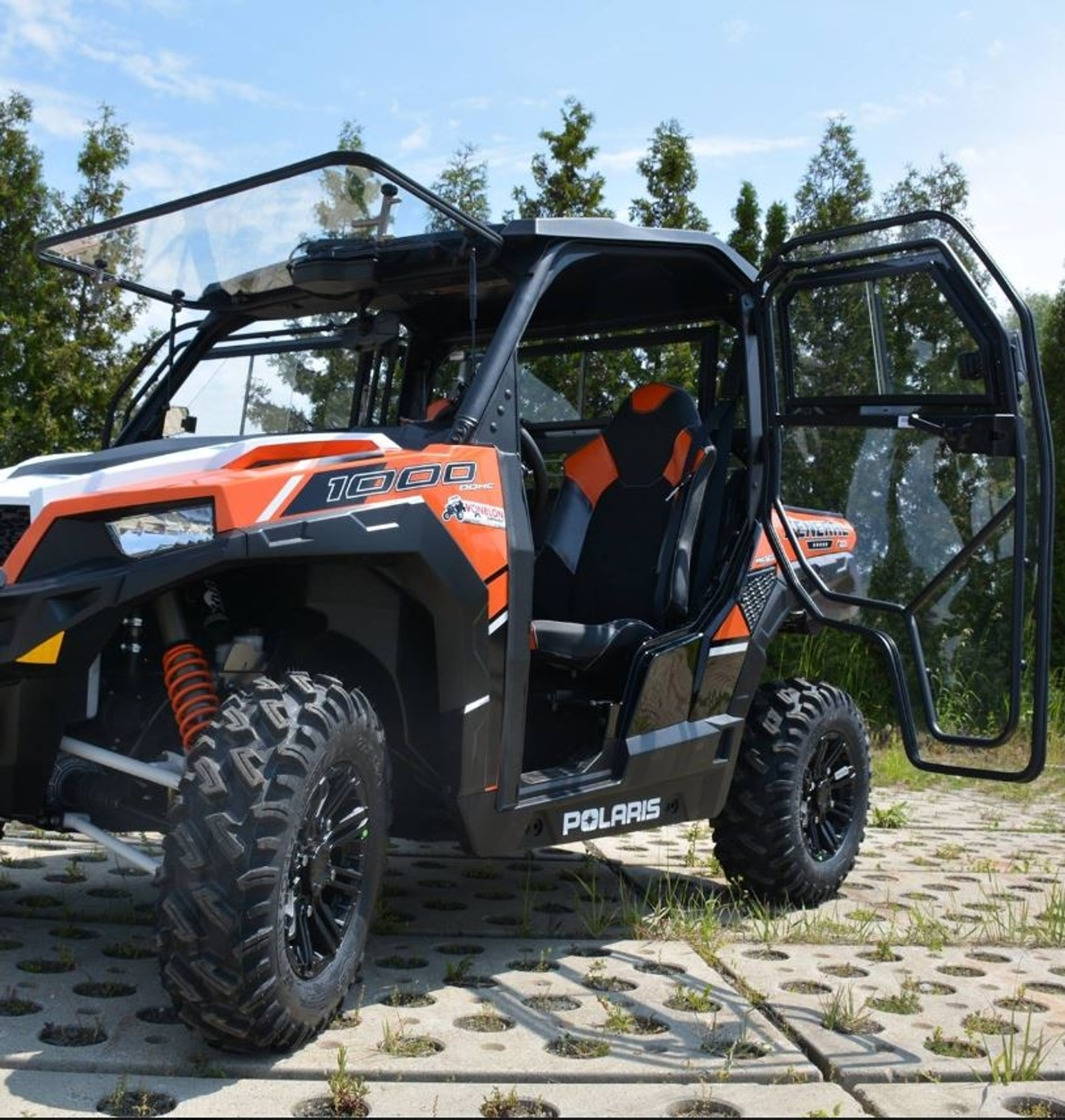 Polaris General 1000 Full Hard Cab Enclosure Dfk Cab Dfk 6110