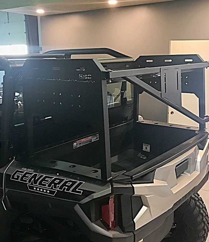 Polaris General Rear Utility Rack by Side by Customs - Rear-Utility-Rack