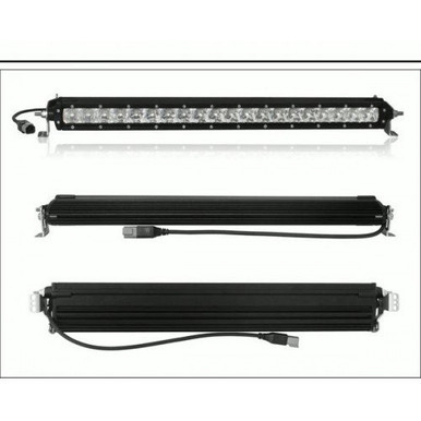 Polaris General 31" Single Row Light bar by Pyramid Whips