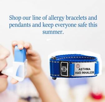 ID Bracelets for Kids — Exercise Induced Conditions - StickyJ Medical ID
