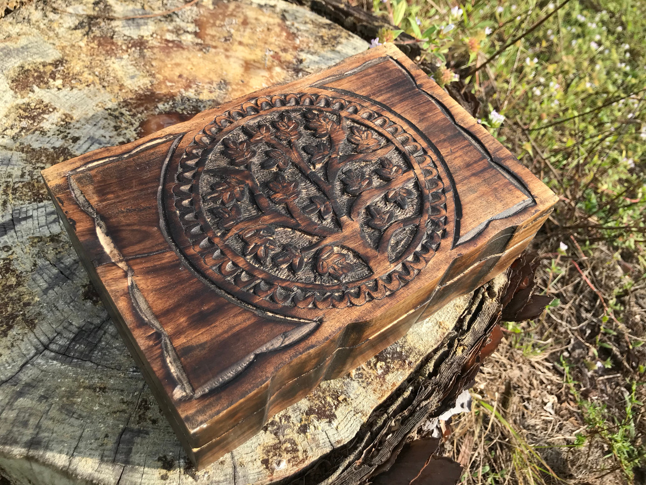 Tree of Life Wood Box