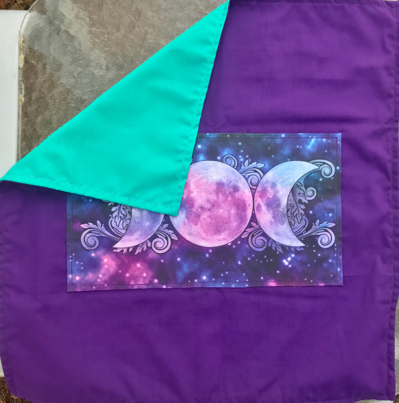 Triple Moon Divine Light Divination Cloth