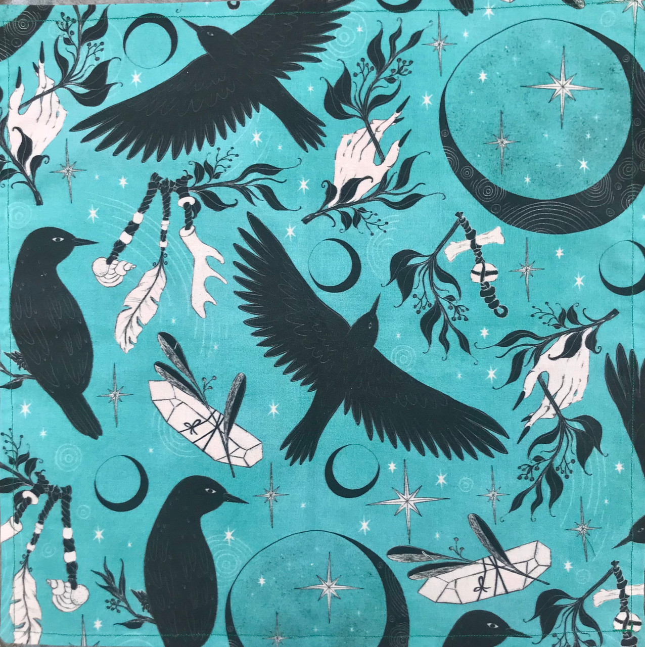 Raven Divine Light Divination Cloth