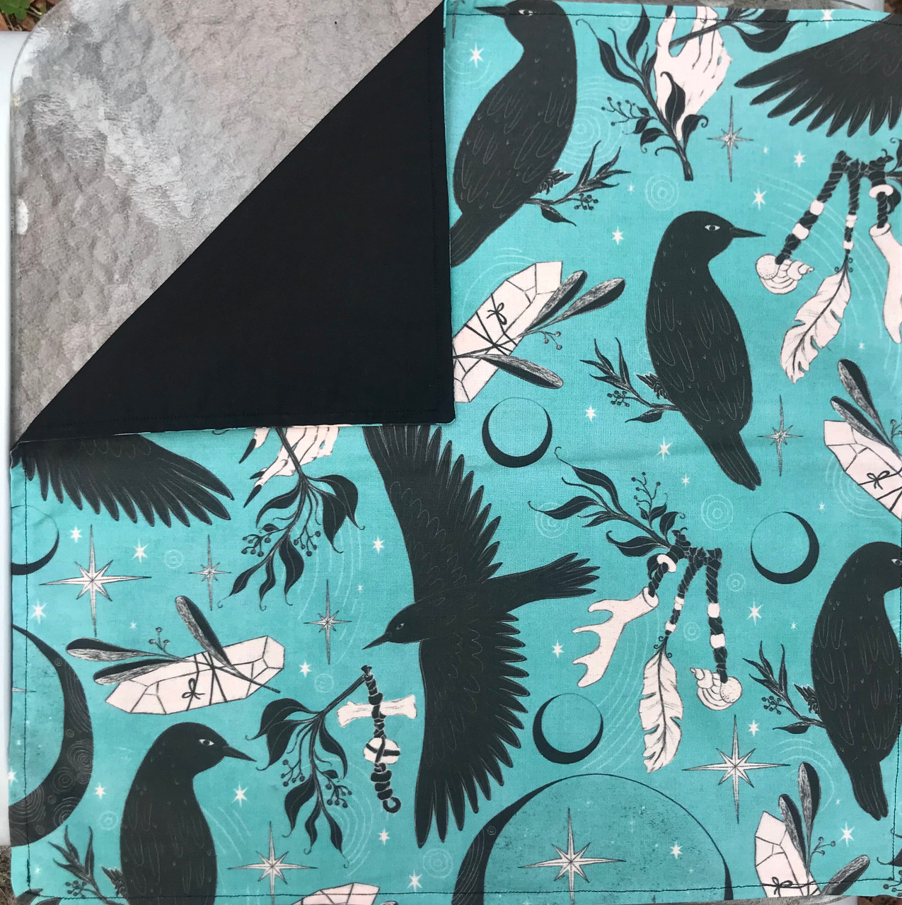 Raven Divine Light Divination Cloth