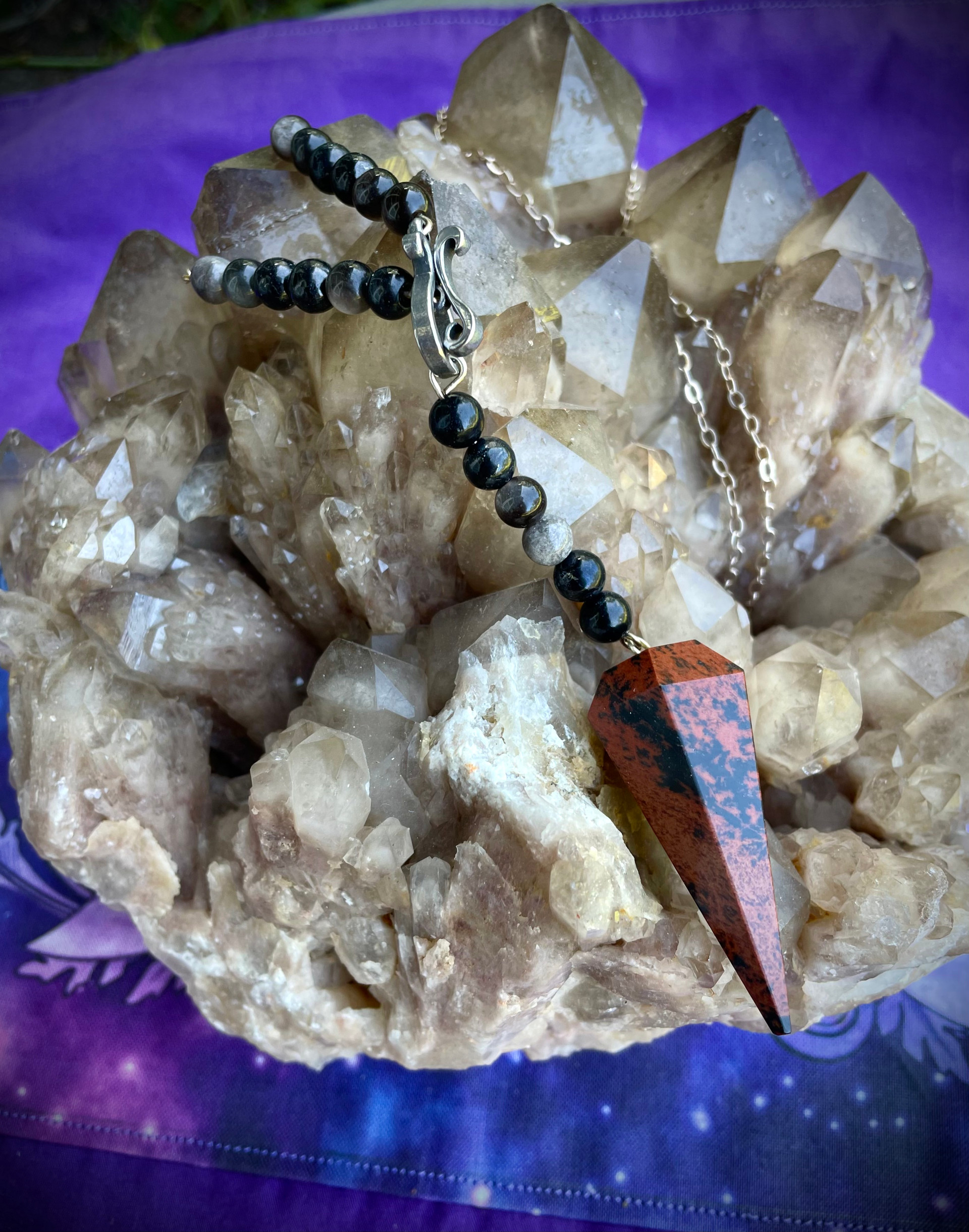 Chakra Moon Pendulum