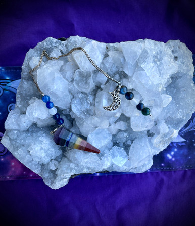Chakra Moon Pendulum