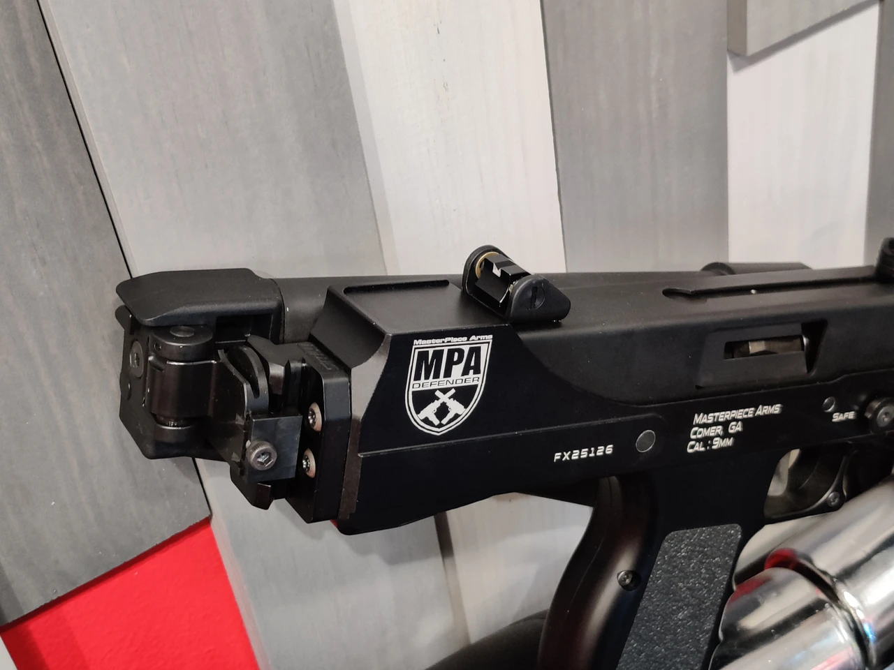 MASTERPIECE ARMS MPA 1913 RAIL STOCK / BRACE MOUNT ADAPTOR ADAPTER ...
