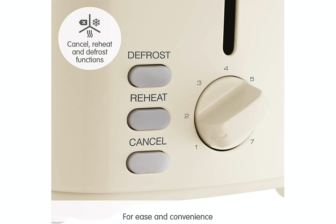 Morphy Richards, 222065, Equip 2 Slice Toaster, Cream - Briscoes