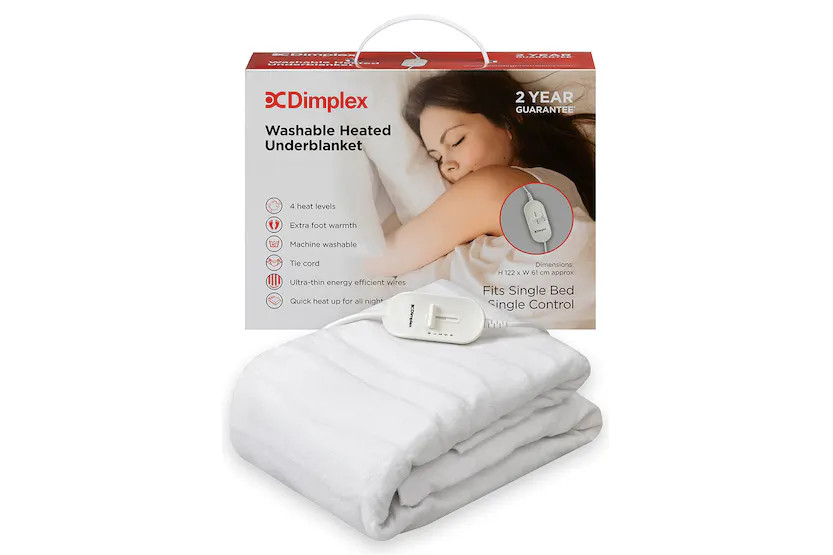 Order Dimplex King Size Underblanket, White Now