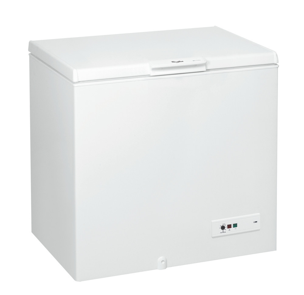 Whirlpool WHM3112 118cm Wide Chest Freezer - White
