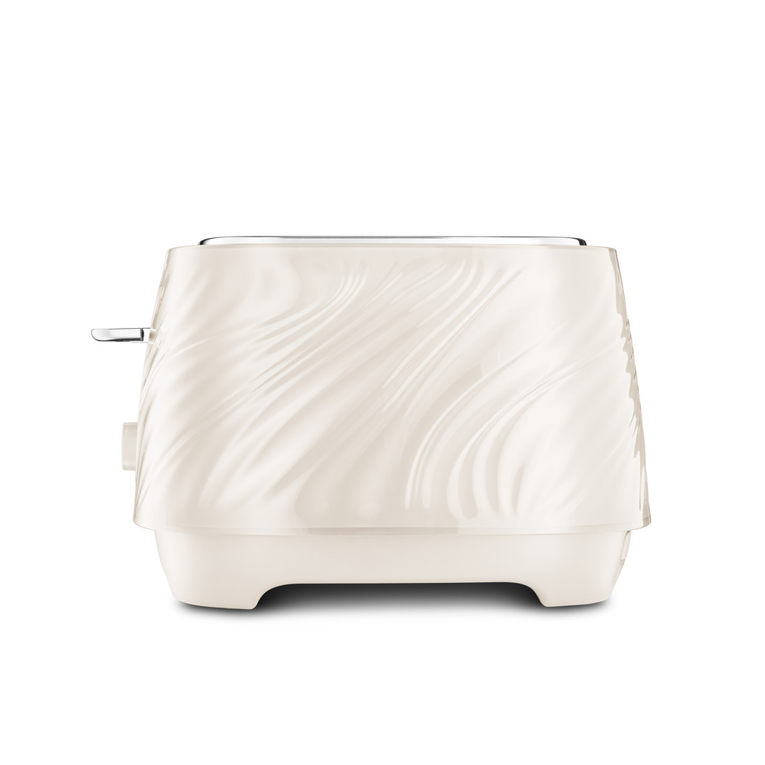 De'Longhi, CTDS4003.CR, Ballerina Seta Toaster, Cream - Briscoes