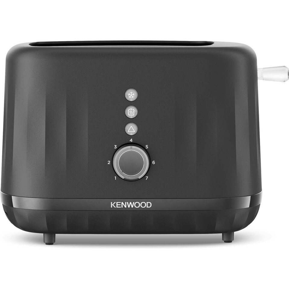 Kenwood, TCP06.000BK, Ripple 2 Slice Toaster, Midnight Black - Briscoes