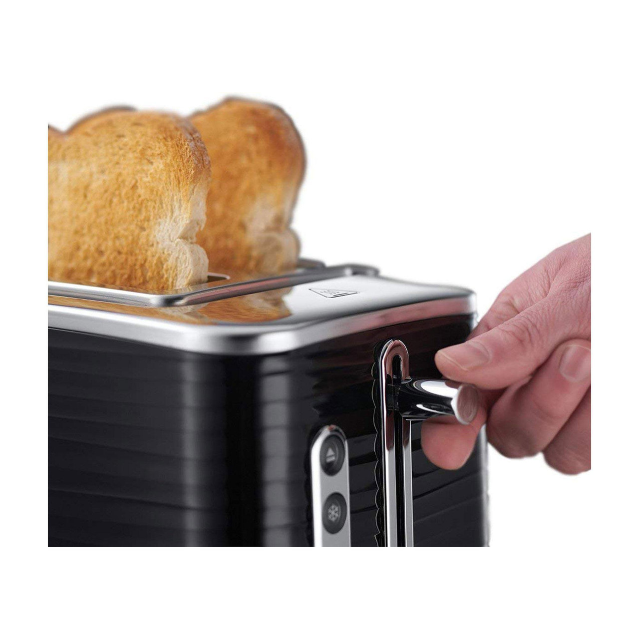 Russell Hobbs, 24371, Inspire 2 Slice Toaster, Black - Briscoes