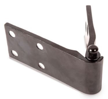 BUS FRONT DOOR HINGE; UPPER LEFT