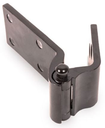 BUS FRONT DOOR HINGE; LOWER LEFT