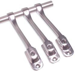 REAR SEAT SUPPORT BAR AND BRACKETS; DELUXE BUS; 1955-1967