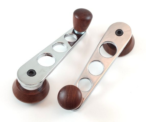 ROSEWOOD WINDOW CRANKS