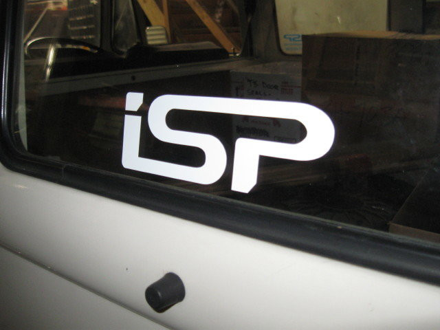ISP LOGO STICKER