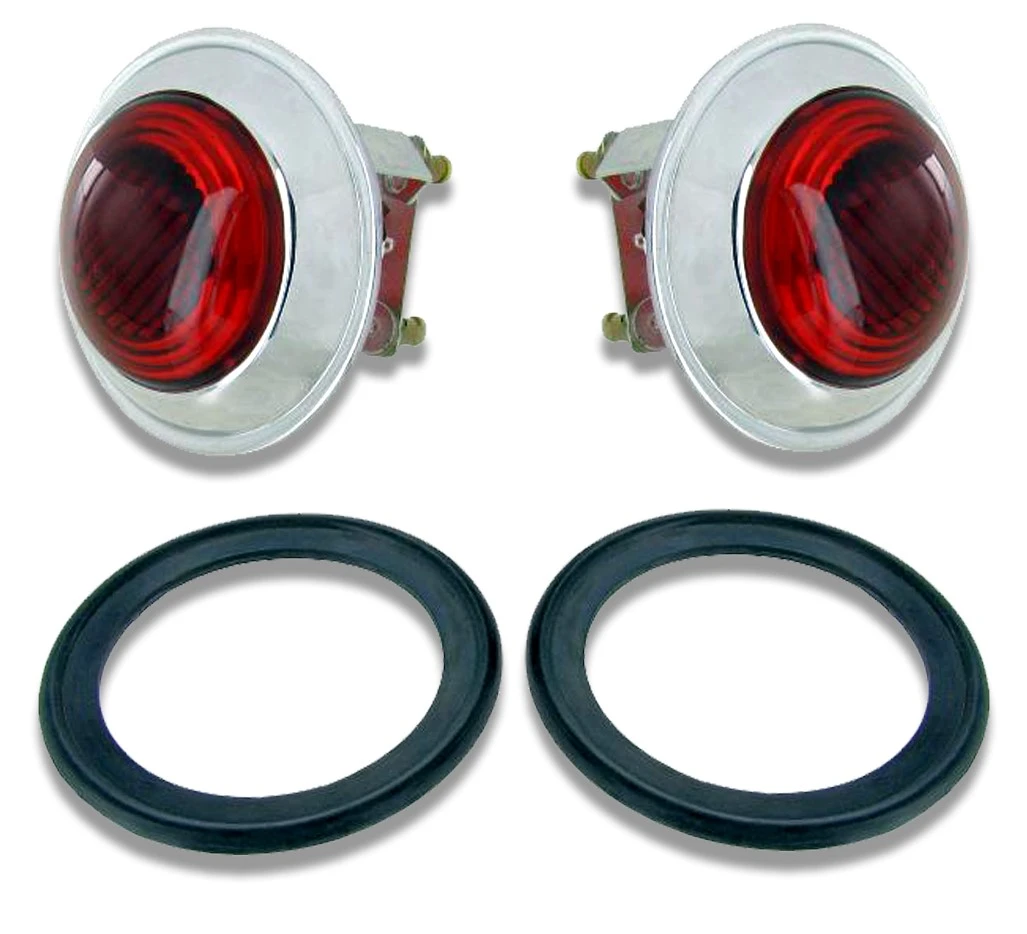 BUS 1955-1958 TAIL LIGHT ASSEMBLIES - PAIR