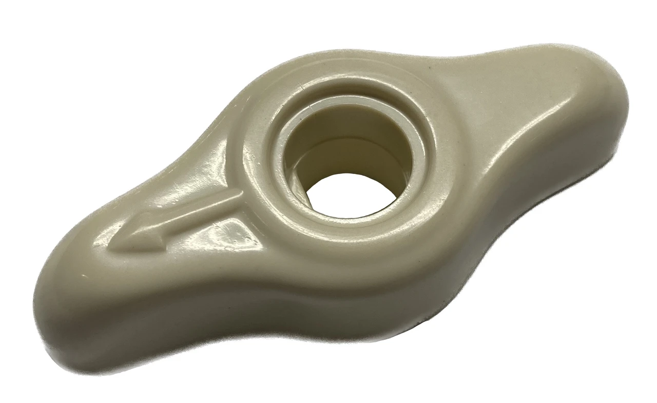 AIR DISTRIBUTION KNOB; IVORY
