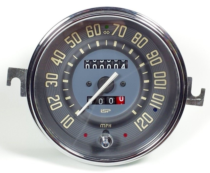 BEETLE TRIP MPH SPEEDO & GAUGE KIT - GREEN