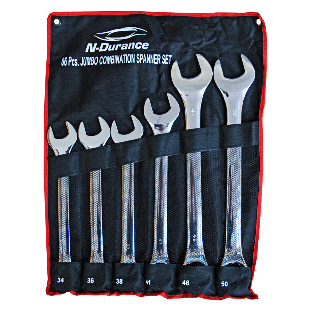 N-Durance DA969 Jumbo Spanner Set (6 Piece) | Toolden