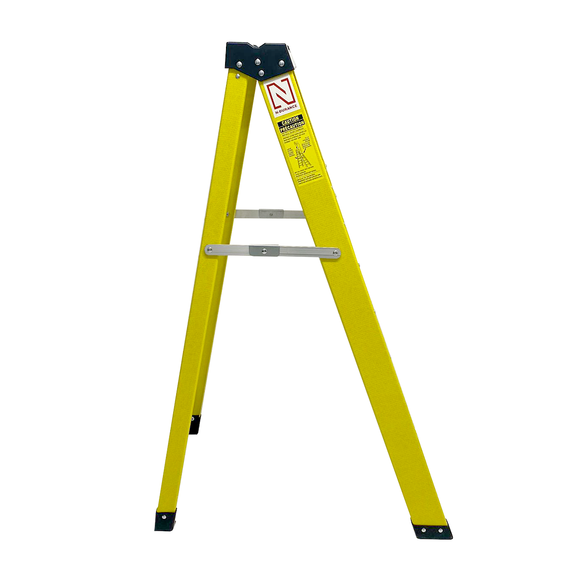 N-Durance 4 Tread Fibreglass Step Ladder 1.11m | Toolden