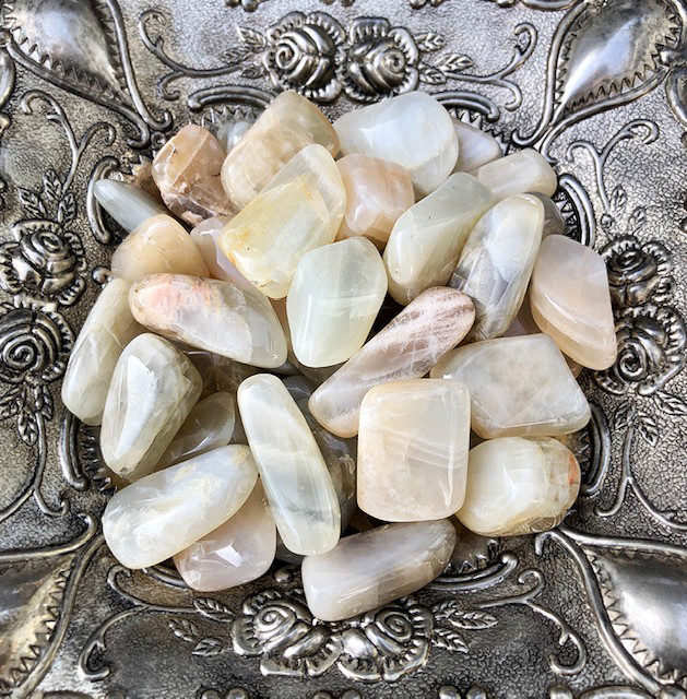 Moonstone Tumbled Gemstones | White Magick Alchemy