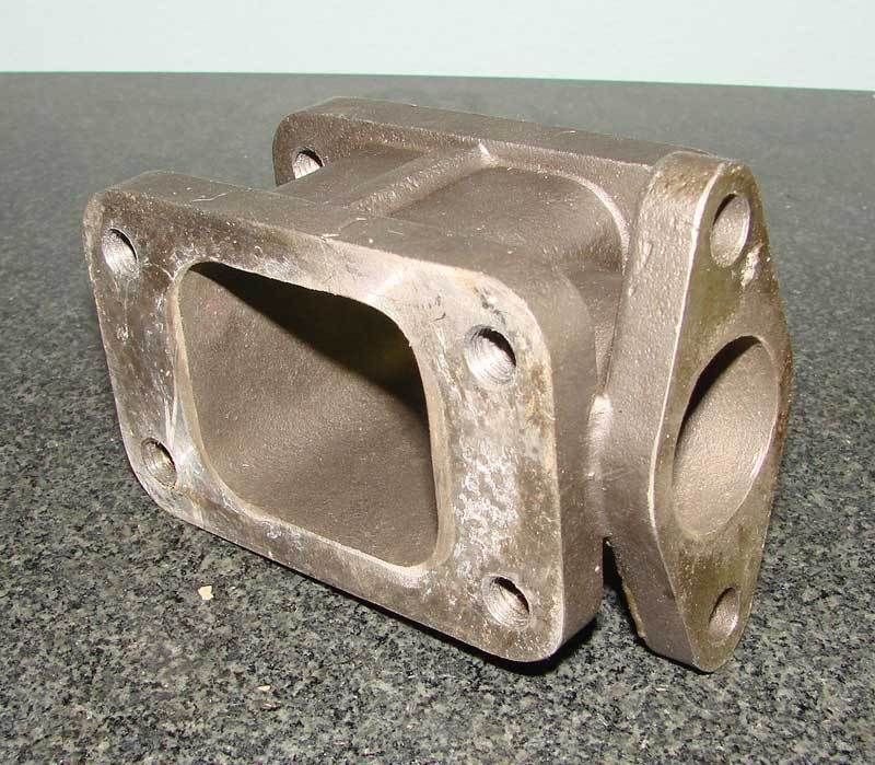 T3 to T3 Turbo Flange Adapter w/ 38mm Wastegate Flange - SSAutoChrome Inc.