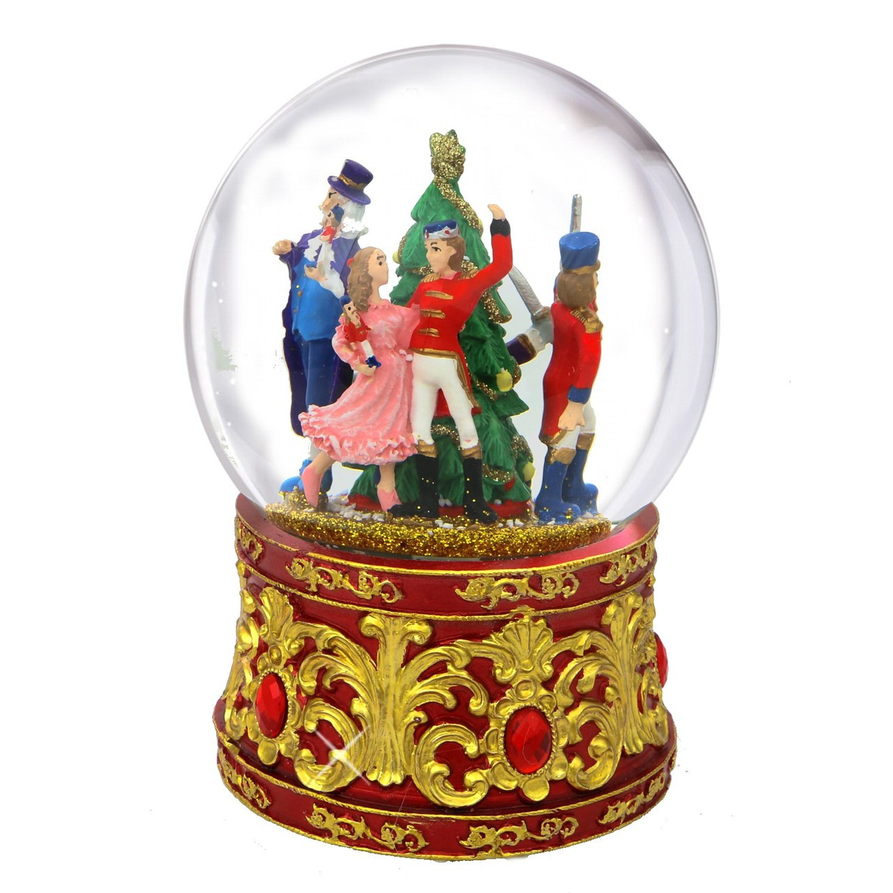 Interesting Nutcracker Musical Snow Globe Photos