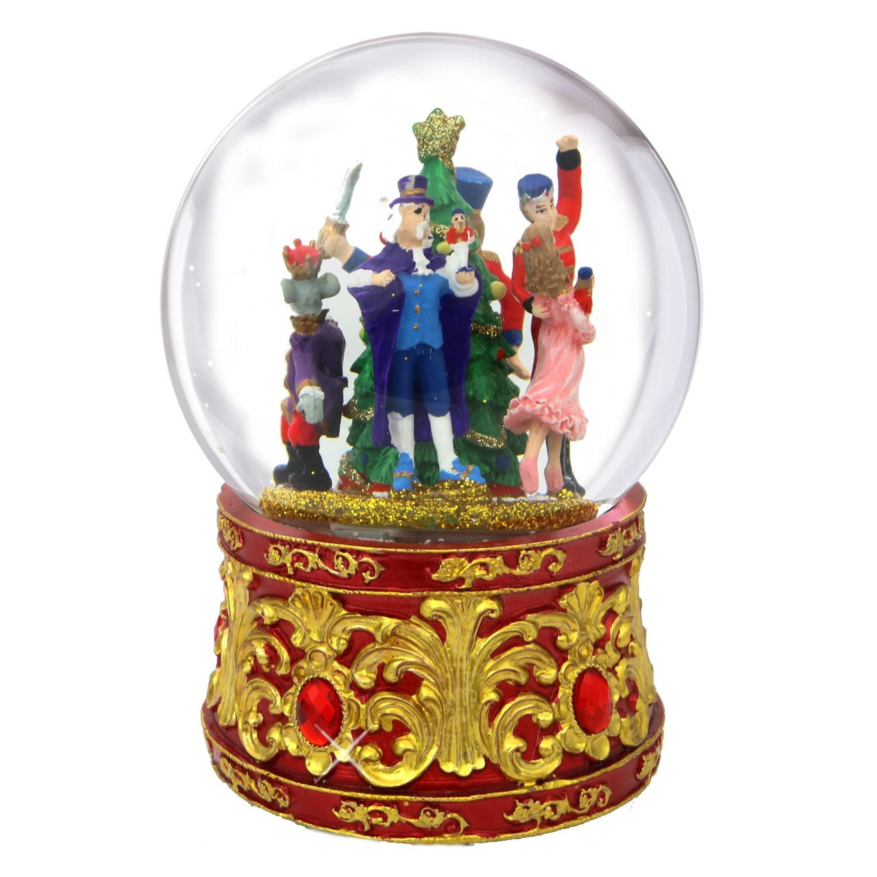 Interesting Nutcracker Musical Snow Globe Photos