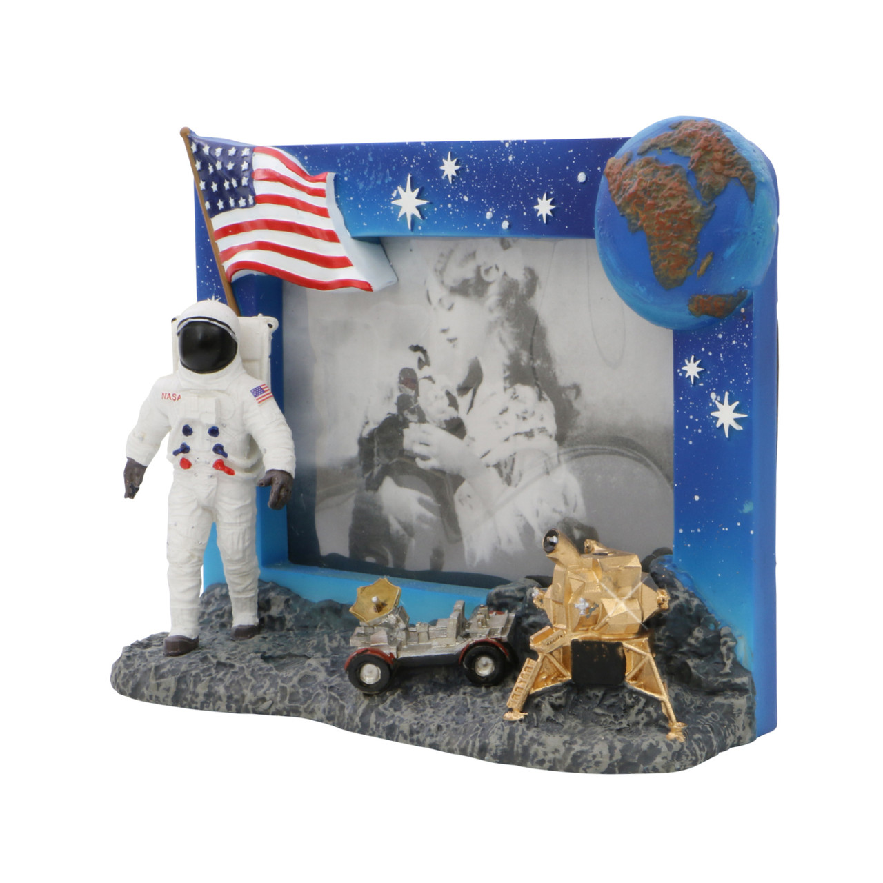 NASA Astronaut Moon Landing Picture Frame
