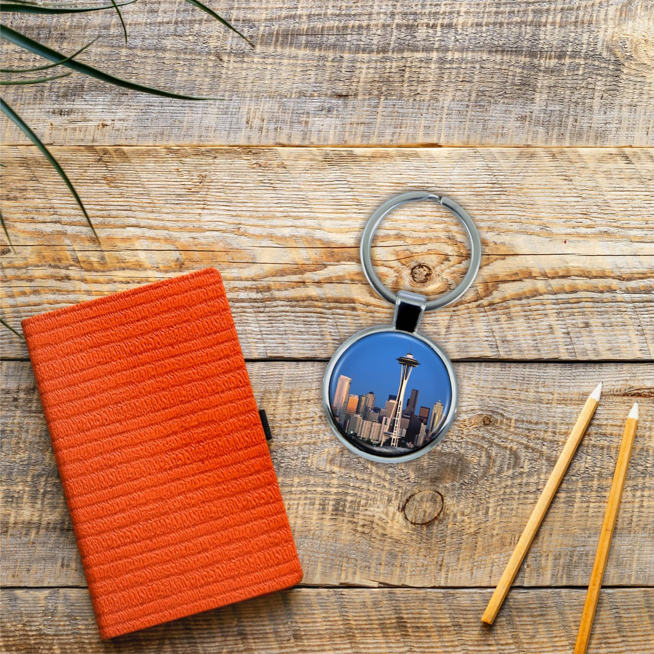 Seattle Space Needle Keychain