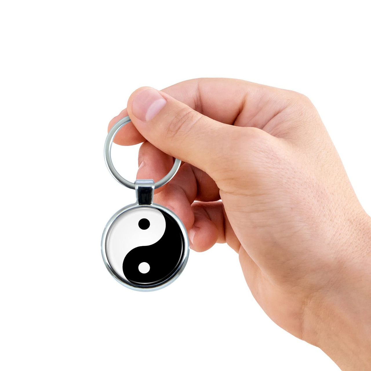 Yin Yang Keychain