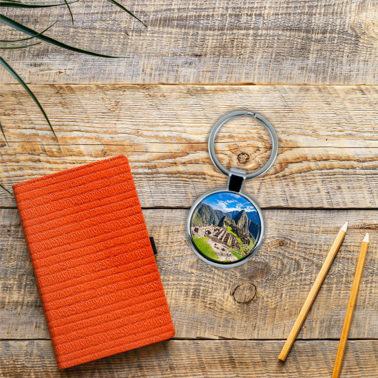 Machu Picchu Peru Keychain