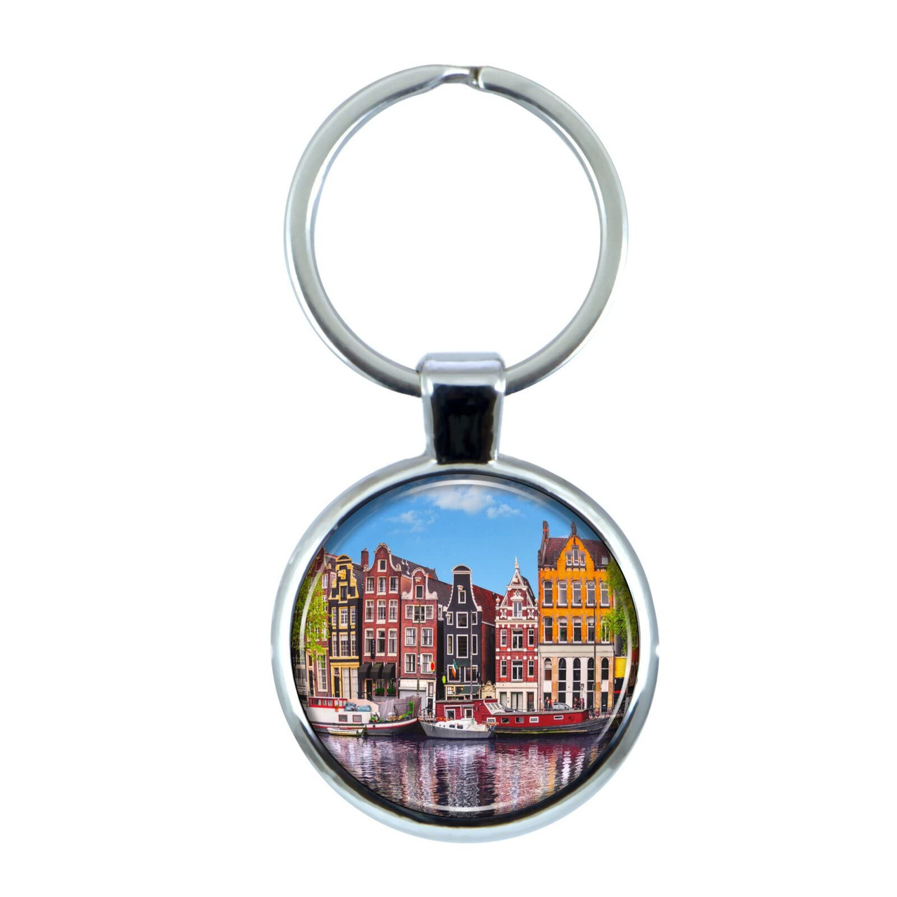 Netherlands Amsterdam Keychain