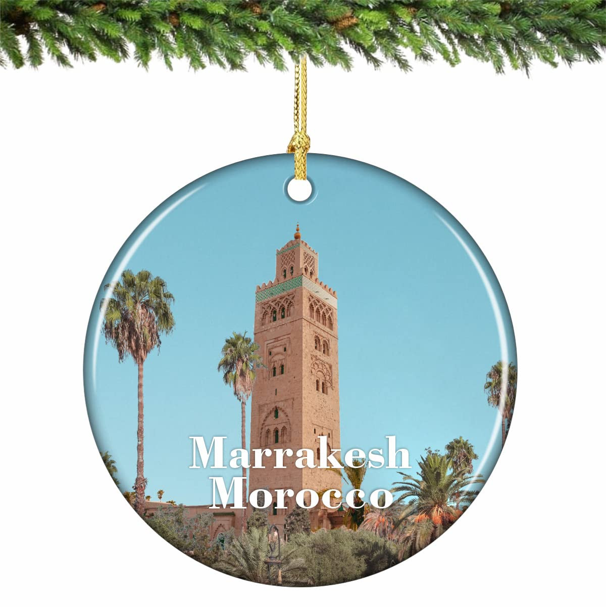 Marrakesh Ornament Porcelain