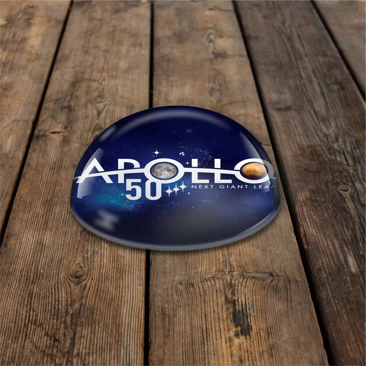 NASA Apollo 50 Year Paperweight