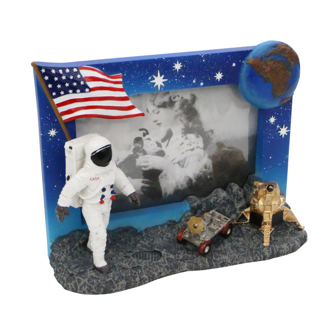 NASA Astronaut Moon Landing Picture Frame