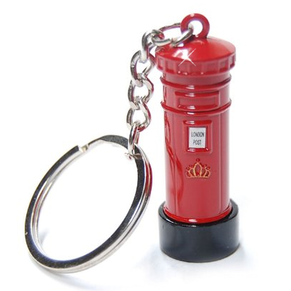 London Post Box Key Chain