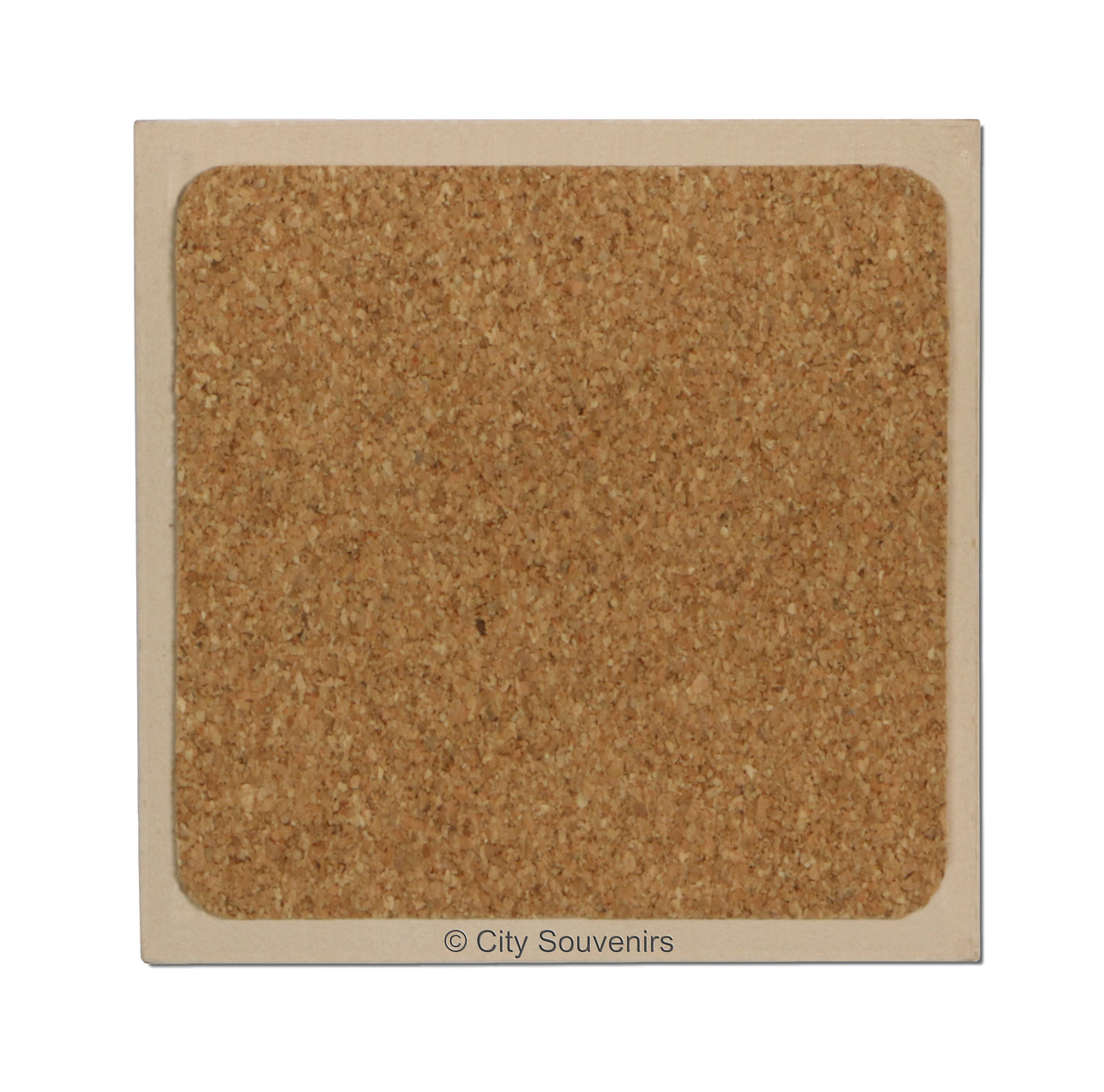 Florida Map Coaster Set of 4