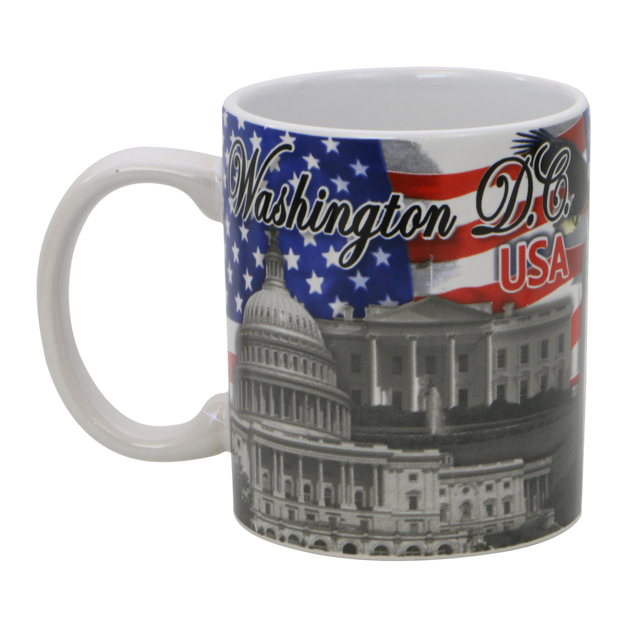 Washington DC Mug Patriotic Design