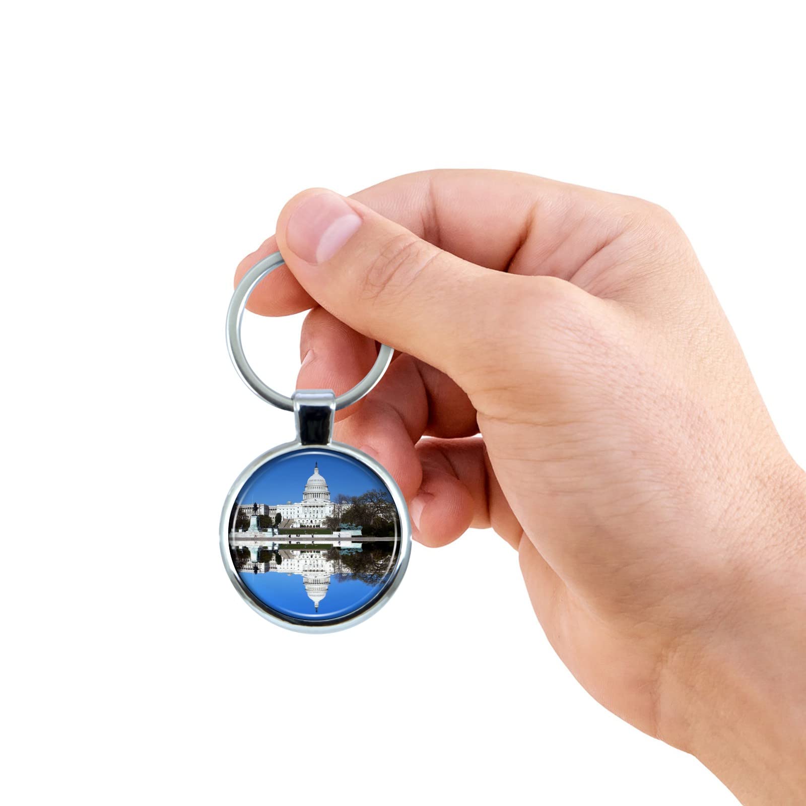 US Capitol Building Keychain