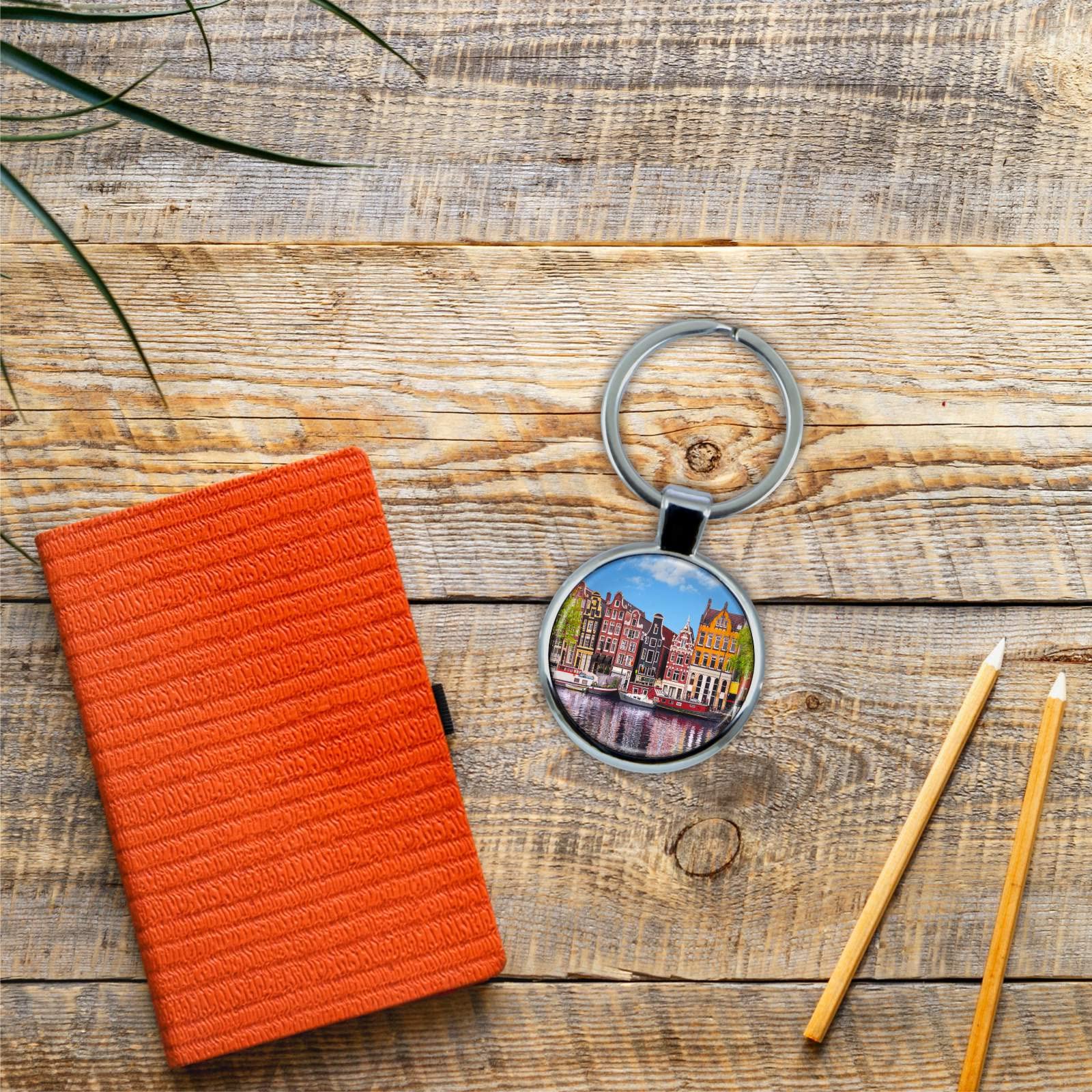 Netherlands Amsterdam Keychain