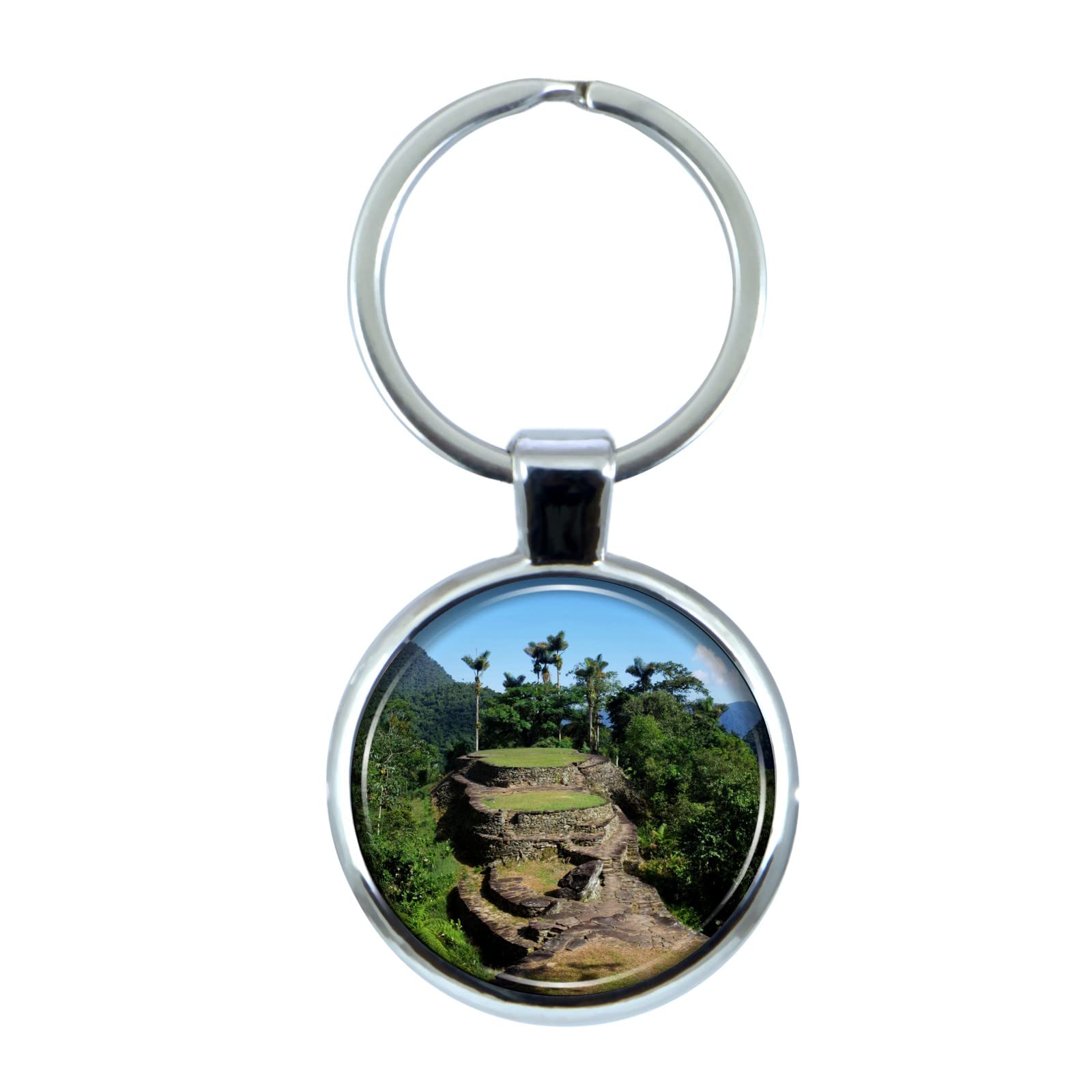 Columbia Lost City Keychain