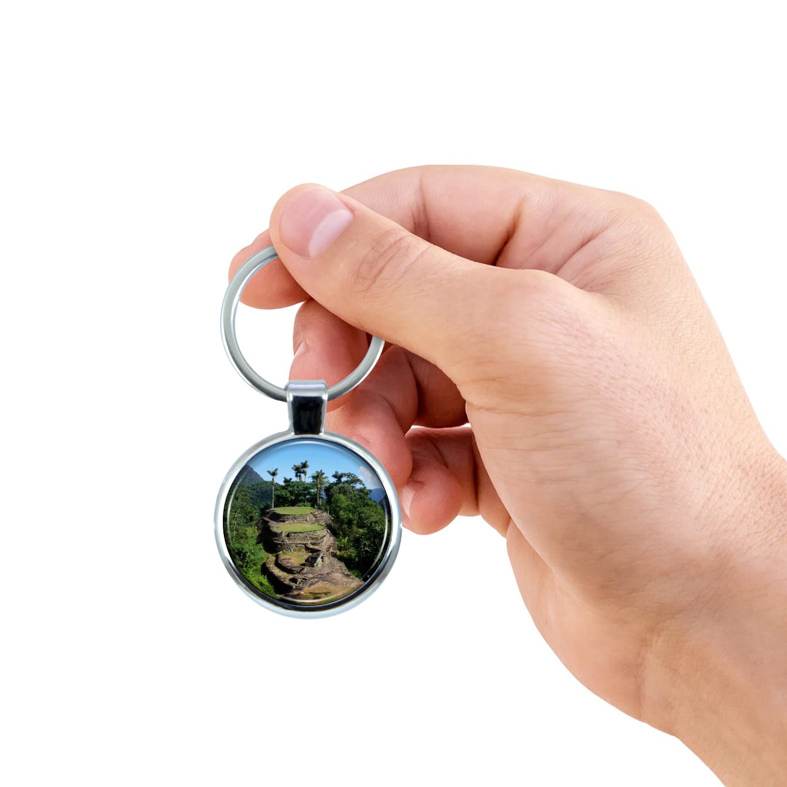 Columbia Lost City Keychain