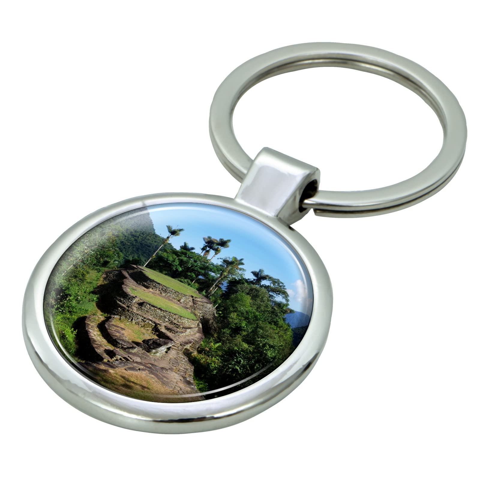 Columbia Lost City Keychain